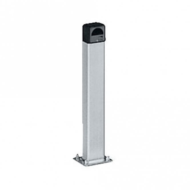 DOCL - Natural anodised aluminium post — Gate Automation Shop