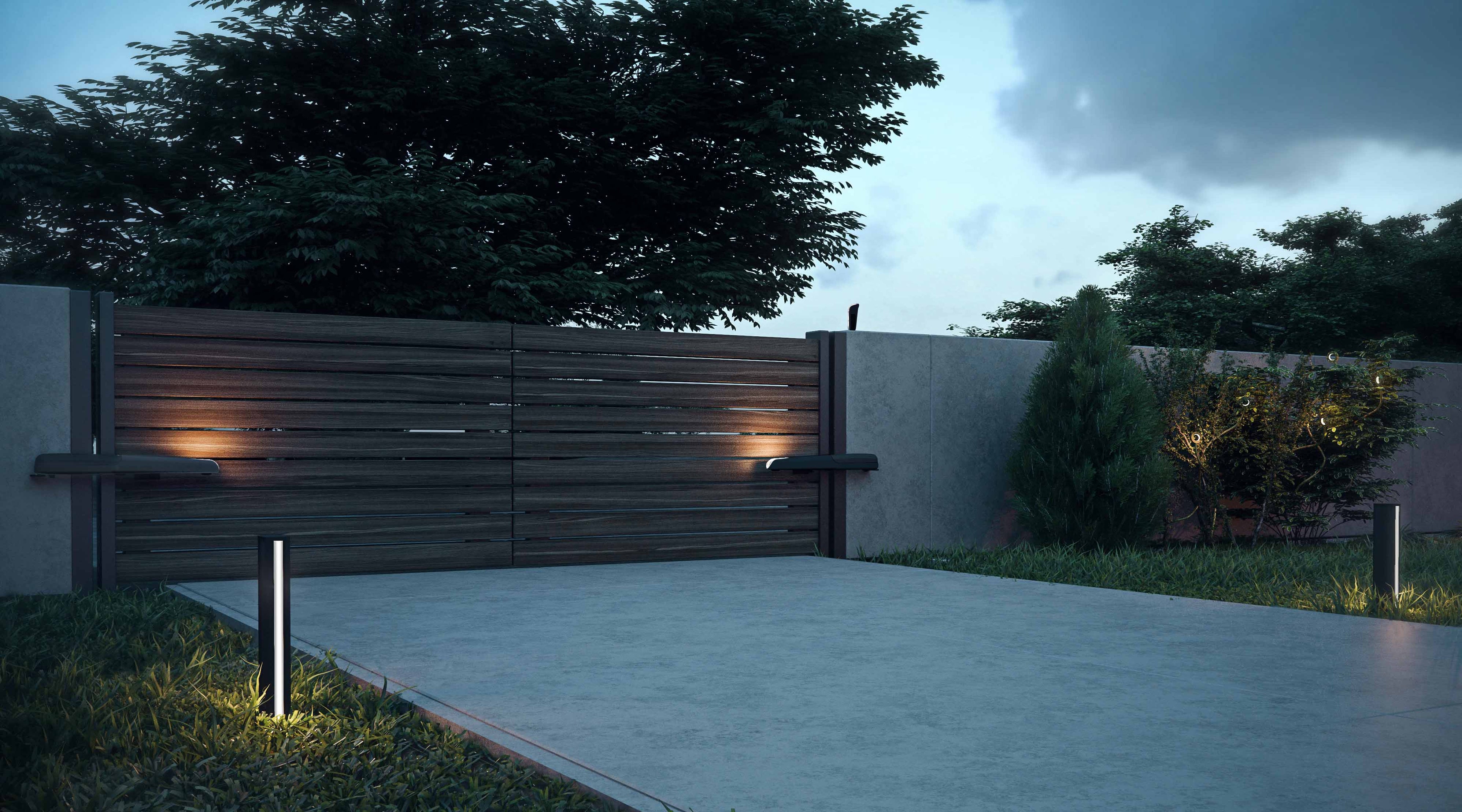 RAY KIT for Swing gates with leaves up to 4 m (24V) — Gate Automation Shop