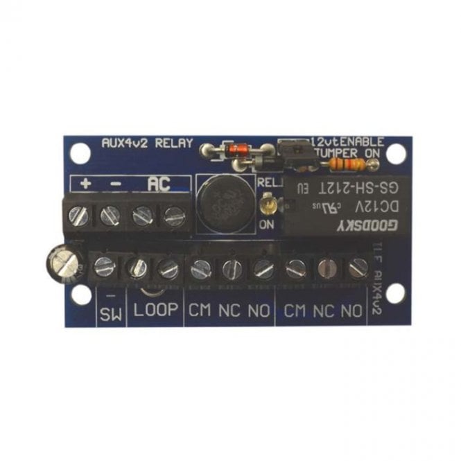 BPT R/1 - Door Relay 8 to 24v AC or DC - 1 Input, 2 Outputs — Gate ...